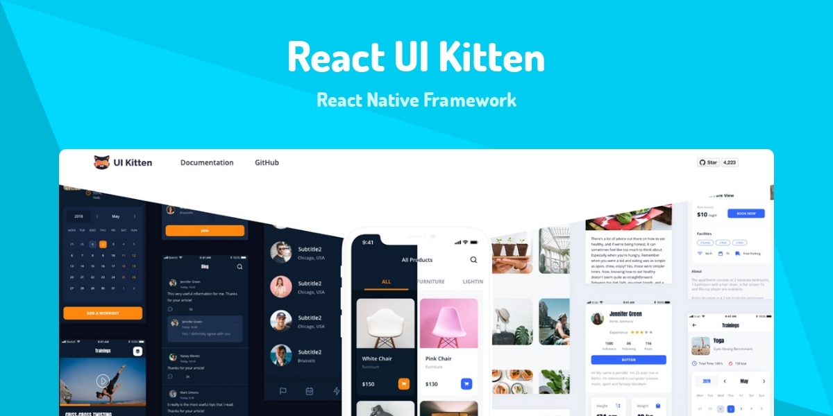 React Ui Kitten React Native Framework Made With Reactjs